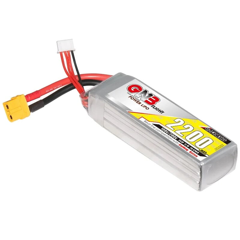GNB 2200mAh 3S1P 11.1V 100C Lipo Battery