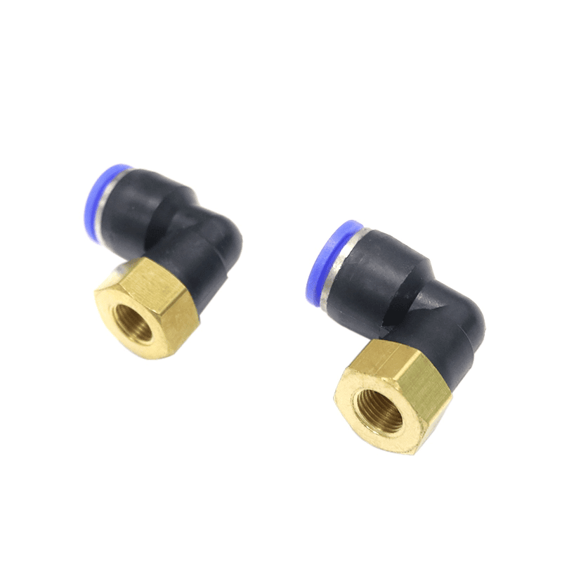 EFT 10mm L-Type Pneumatic/Liquid Connector (2-Pack) for Drone Systems