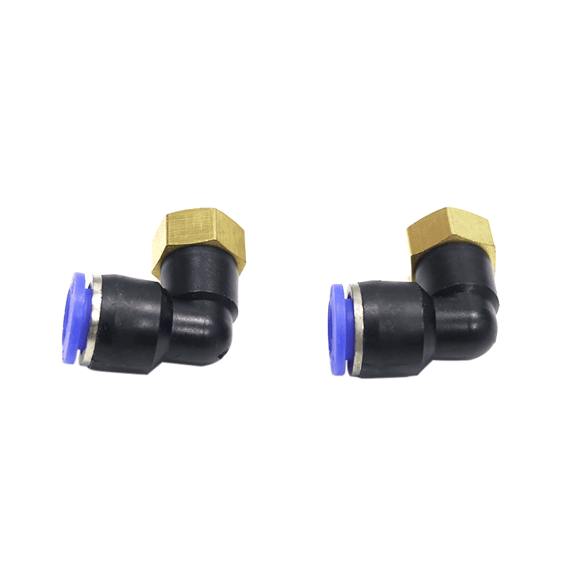 EFT 10mm L-Type Pneumatic/Liquid Connector (2-Pack) for Drone Systems