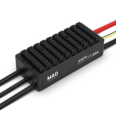 MAD MOTOR AMPX (5-14S) High Voltage Brushless ESC - Industrial ...