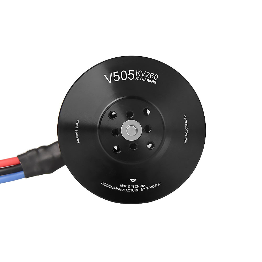 T-Motor V505 260KV Brushless Motor - 12S VTOL & Heavy-Lift UAV Power (IP45)